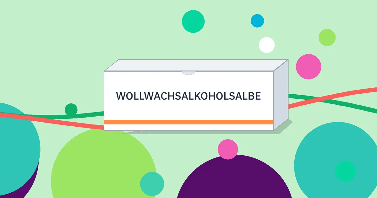 Symbolbild: Packung mit der Aufschrift WOLLWACHSALKOHOLSALBE (PZN 18901608) – Verfügbarkeit und Bezug in Apotheken in Frankfurt am Main