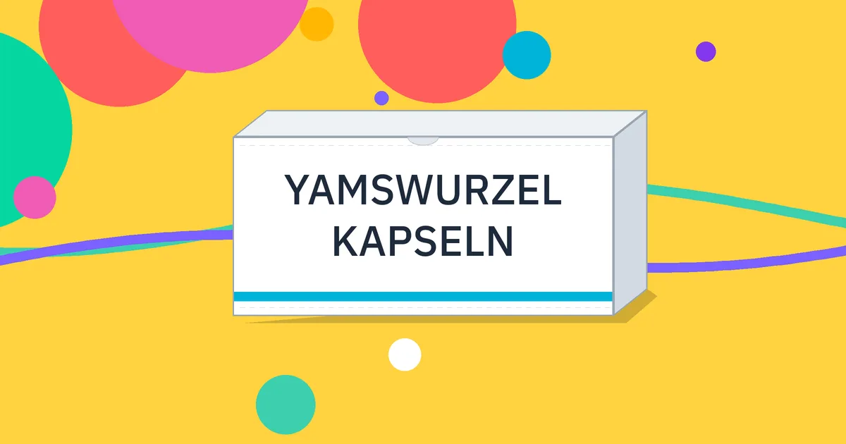 Symbolbild: Packung mit der Aufschrift YAMSWURZEL KAPSELN (PZN 04434899) – Verfügbarkeit und Bezug in Apotheken in Frankfurt am Main