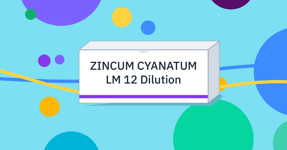 Symbolbild: Packung mit der Aufschrift ZINCUM CYANATUM LM 12 Dilution (PZN 13292292) – Verfügbarkeit und Bezug in Apotheken in Frankfurt am Main