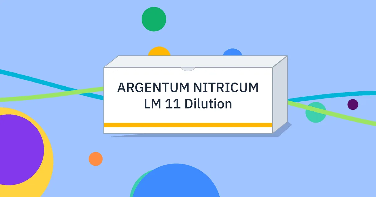 Symbolbild: Packung mit der Aufschrift ARGENTUM NITRICUM LM 11 Dilution (PZN 12768657) – Verfügbarkeit und Bezug in Apotheken in Frankfurt am Main
