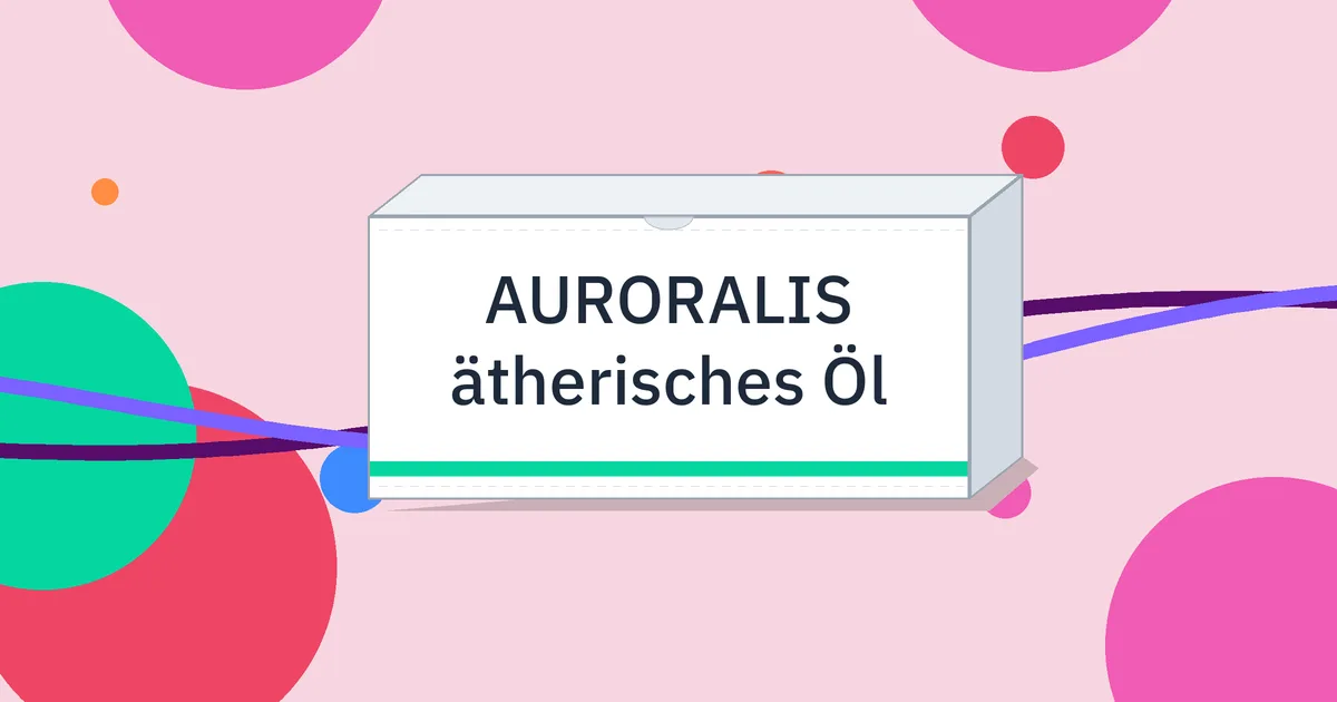Symbolbild: Packung mit der Aufschrift AURORALIS ätherisches Öl (PZN 04959225) – Verfügbarkeit und Bezug in Apotheken in Frankfurt am Main