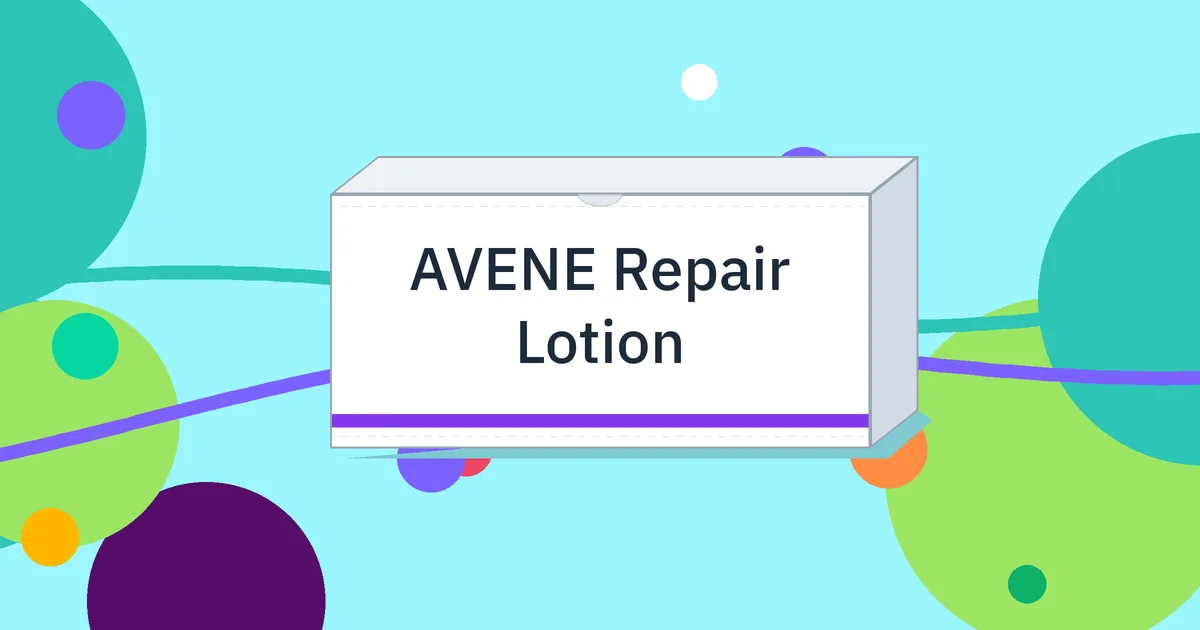 Symbolbild: Packung mit der Aufschrift AVENE Repair Lotion (PZN 10531916) – Verfügbarkeit und Bezug in Apotheken in Frankfurt am Main