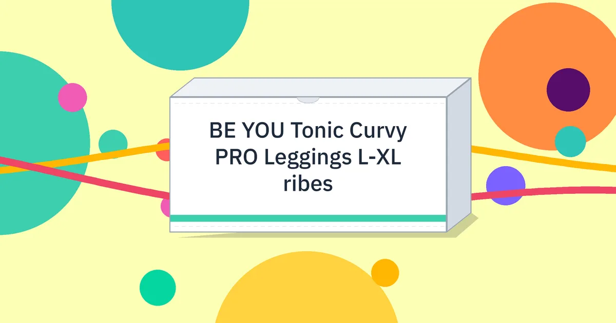 Symbolbild: Packung mit der Aufschrift BE YOU Tonic Curvy PRO Leggings L-XL ribes (PZN 20376919) – Verfügbarkeit und Bezug in Apotheken in Frankfurt am Main