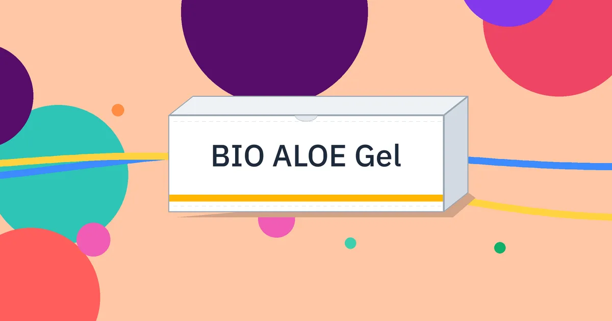 Symbolbild: Packung mit der Aufschrift BIO ALOE Gel (PZN 04111050) – Verfügbarkeit und Bezug in Apotheken in Frankfurt am Main
