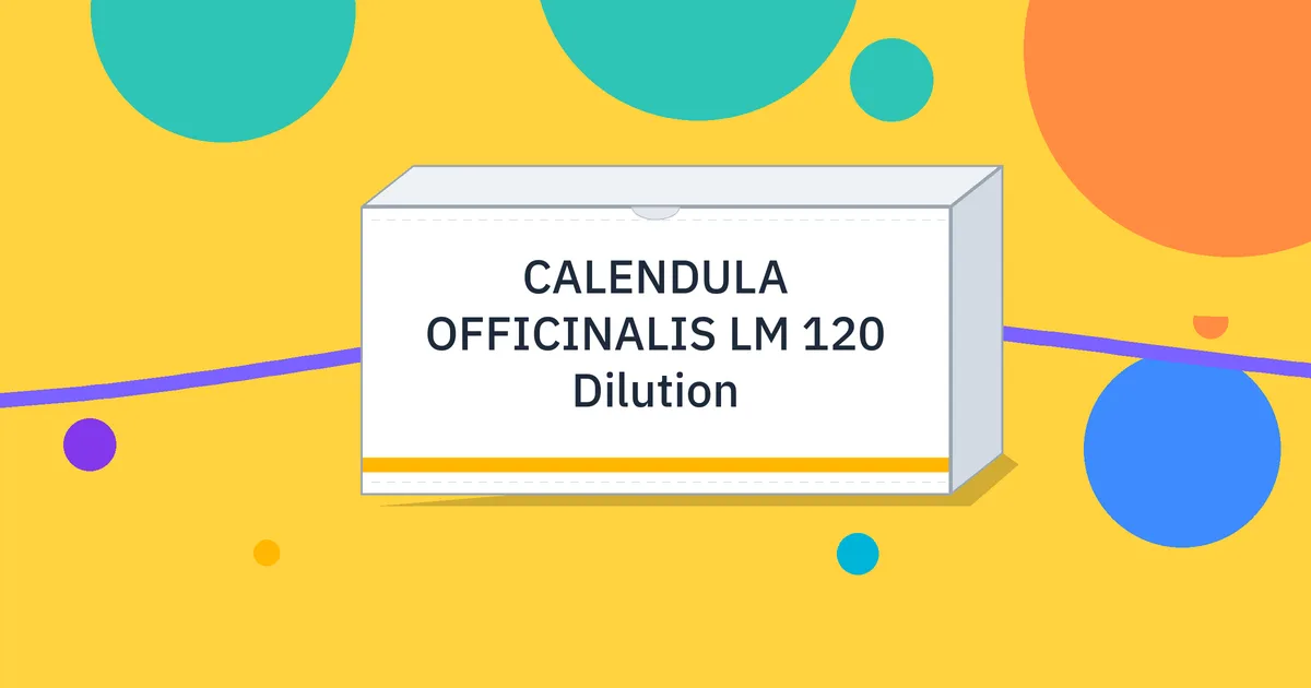Symbolbild: Packung mit der Aufschrift CALENDULA OFFICINALIS LM 120 Dilution (PZN 12807630) – Verfügbarkeit und Bezug in Apotheken in Frankfurt am Main