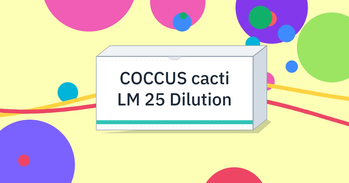 Symbolbild: Packung mit der Aufschrift COCCUS cacti LM 25 Dilution (PZN 12829181) – Verfügbarkeit und Bezug in Apotheken in Frankfurt am Main