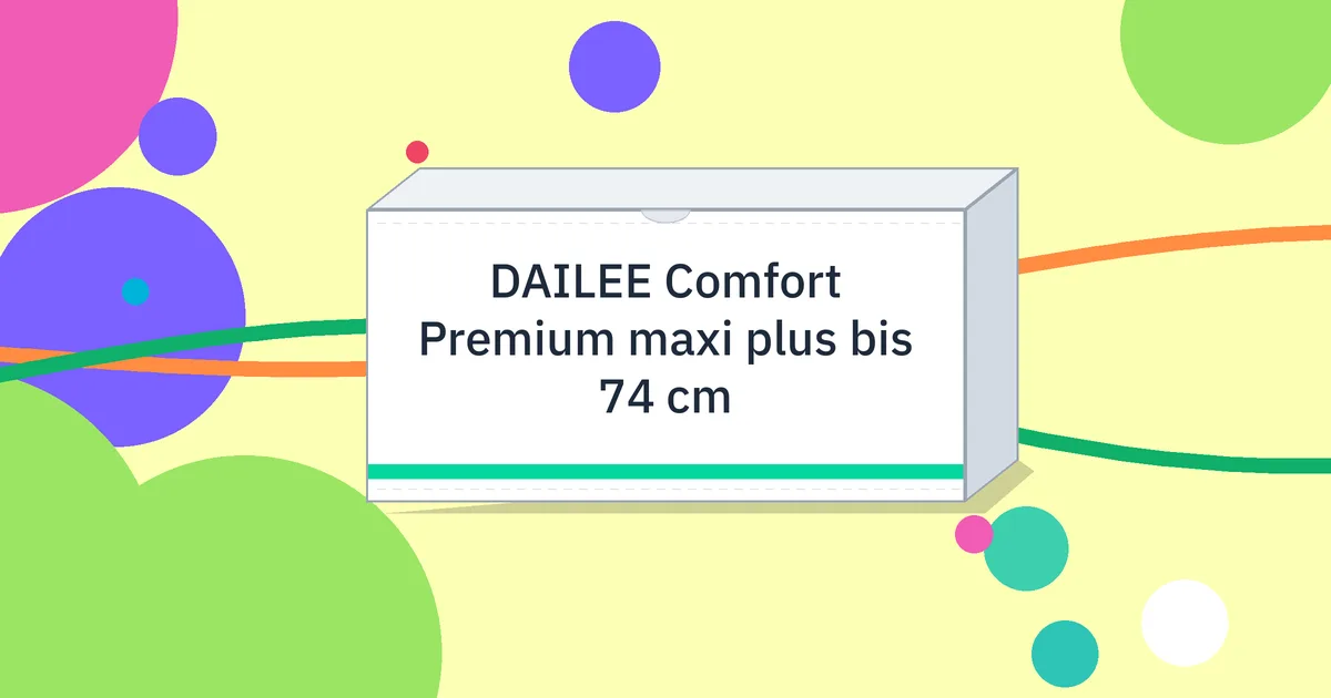 Symbolbild: Packung mit der Aufschrift DAILEE Comfort Premium maxi plus bis 74 cm (PZN 12544395) – Verfügbarkeit und Bezug in Apotheken in Frankfurt am Main