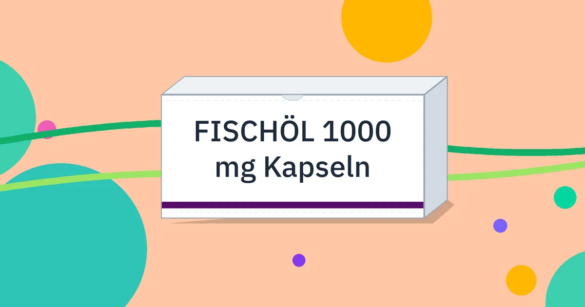Symbolbild: Packung mit der Aufschrift FISCHÖL 1000 mg Kapseln (PZN 14058500) – Verfügbarkeit und Bezug in Apotheken in Frankfurt am Main
