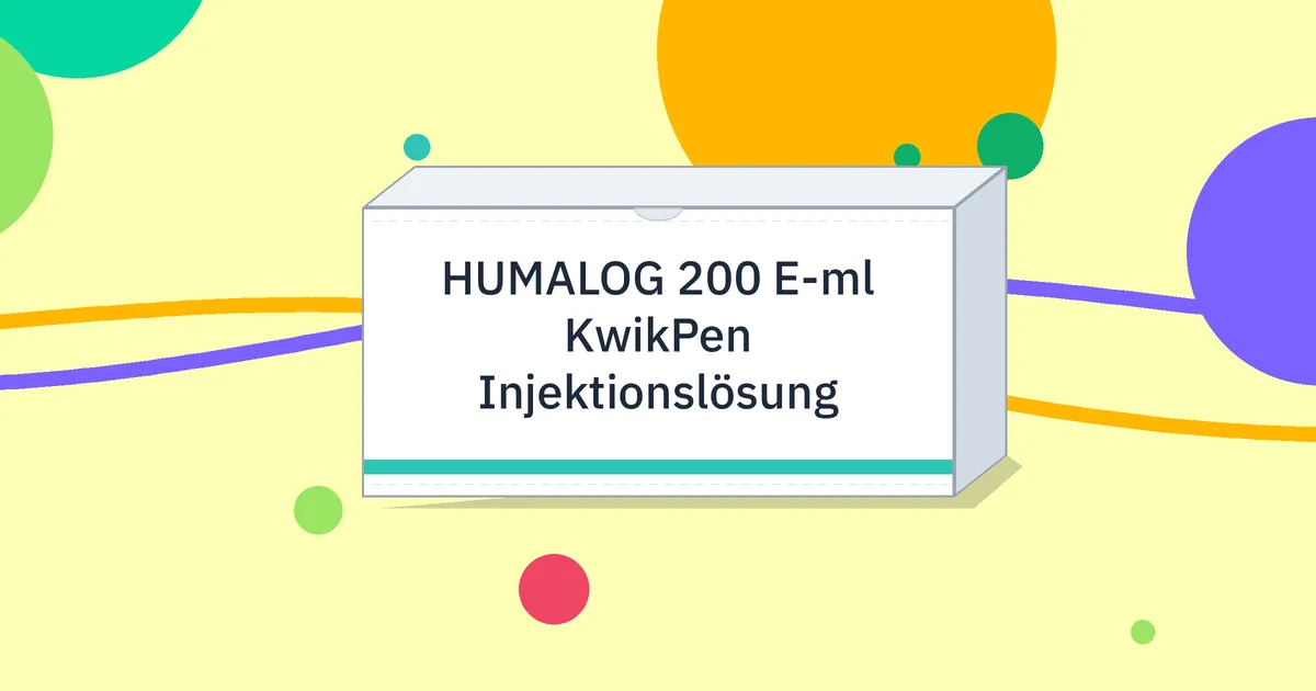 Symbolbild: Packung mit der Aufschrift HUMALOG 200 E-ml KwikPen Injektionslösung (PZN 20400003) – Verfügbarkeit und Bezug in Apotheken in Frankfurt am Main