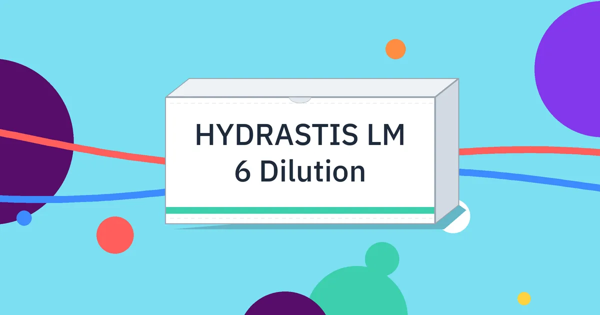 Symbolbild: Packung mit der Aufschrift HYDRASTIS LM 6 Dilution (PZN 02602163) – Verfügbarkeit und Bezug in Apotheken in Frankfurt am Main
