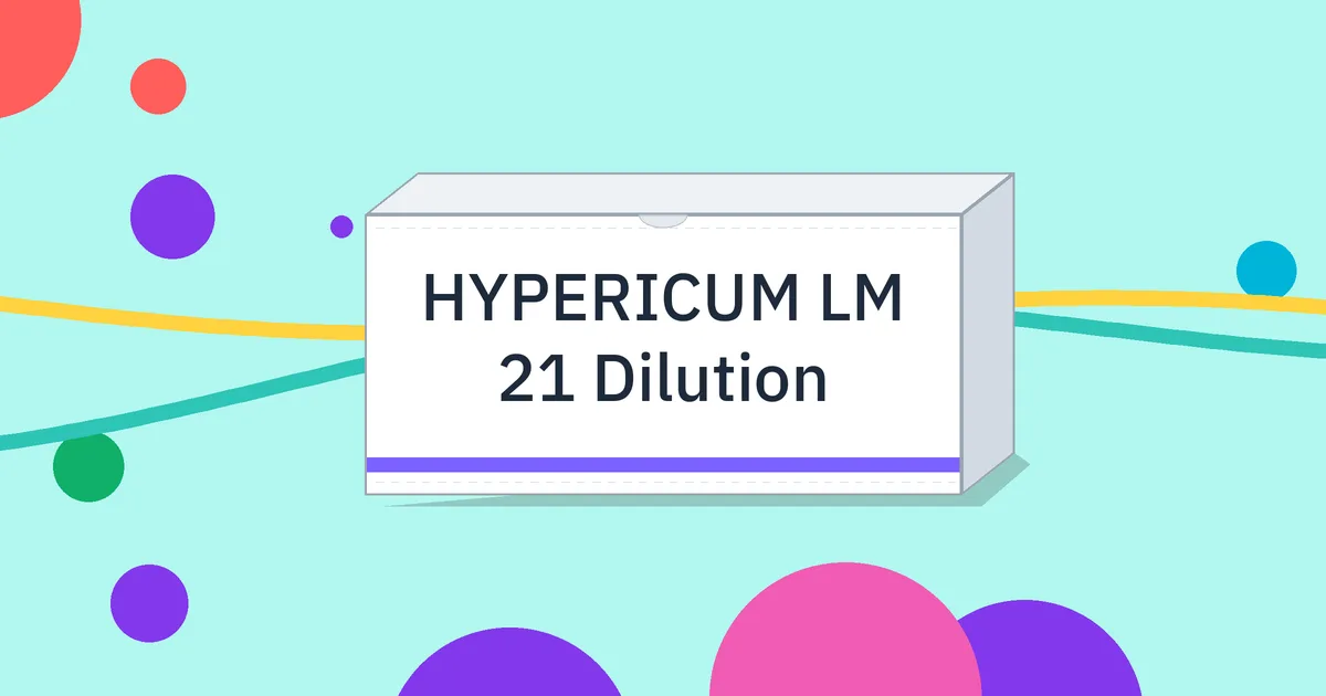 Symbolbild: Packung mit der Aufschrift HYPERICUM LM 21 Dilution (PZN 12891033) – Verfügbarkeit und Bezug in Apotheken in Frankfurt am Main