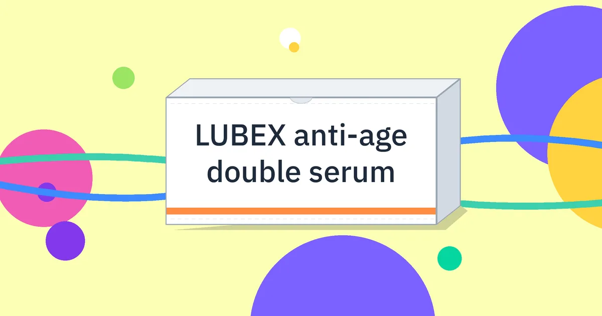 Symbolbild: Packung mit der Aufschrift LUBEX anti-age double serum (PZN 17512721) – Verfügbarkeit und Bezug in Apotheken in Frankfurt am Main