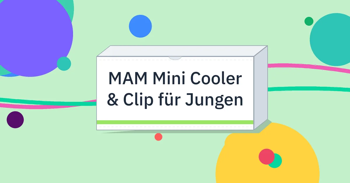 Symbolbild: Packung mit der Aufschrift MAM Mini Cooler & Clip für Jungen (PZN 12671188) – Verfügbarkeit und Bezug in Apotheken in Frankfurt am Main