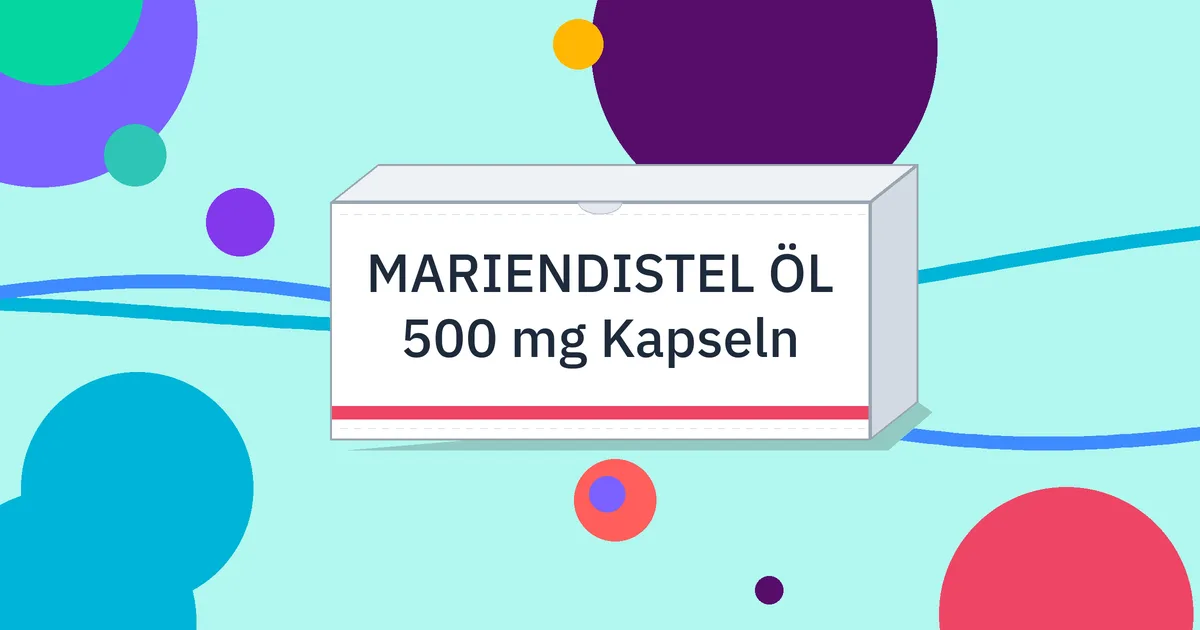 Symbolbild: Packung mit der Aufschrift MARIENDISTEL ÖL 500 mg Kapseln (PZN 00662787) – Verfügbarkeit und Bezug in Apotheken in Frankfurt am Main