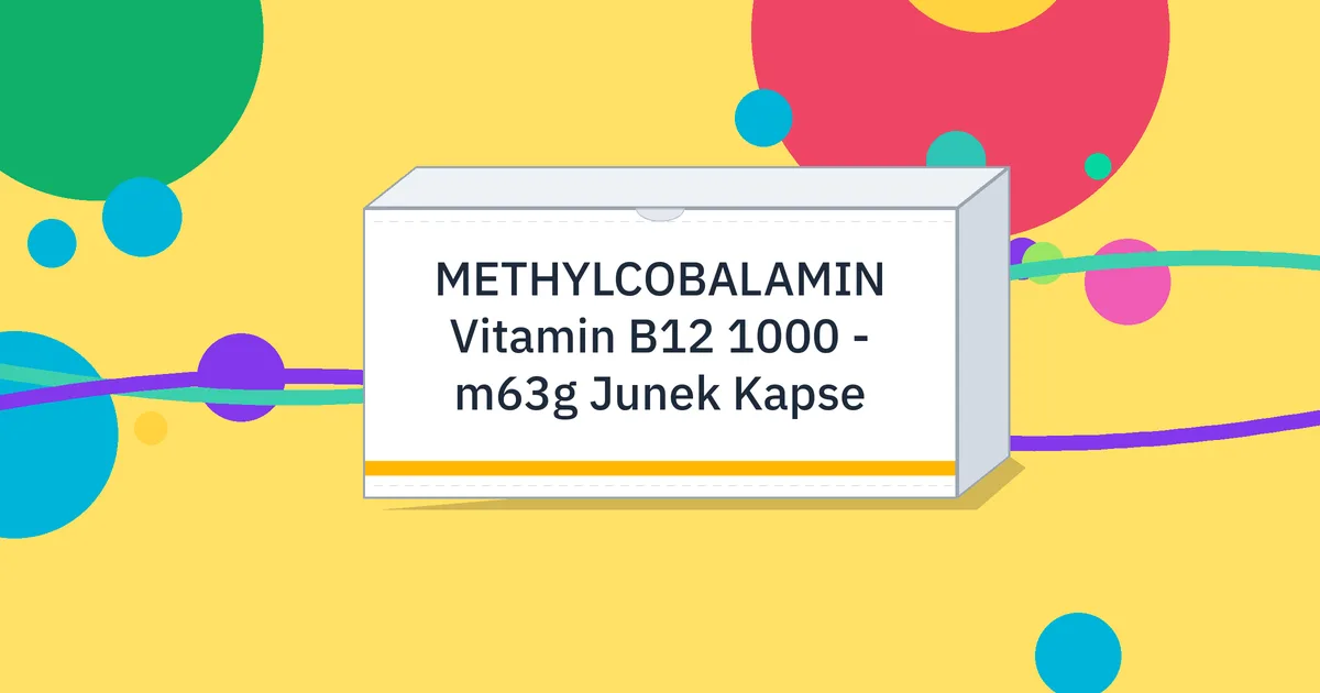 Symbolbild: Packung mit der Aufschrift METHYLCOBALAMIN Vitamin B12 1000 -m63g Junek Kapse (PZN 19765998) – Verfügbarkeit und Bezug in Apotheken in Frankfurt am Main