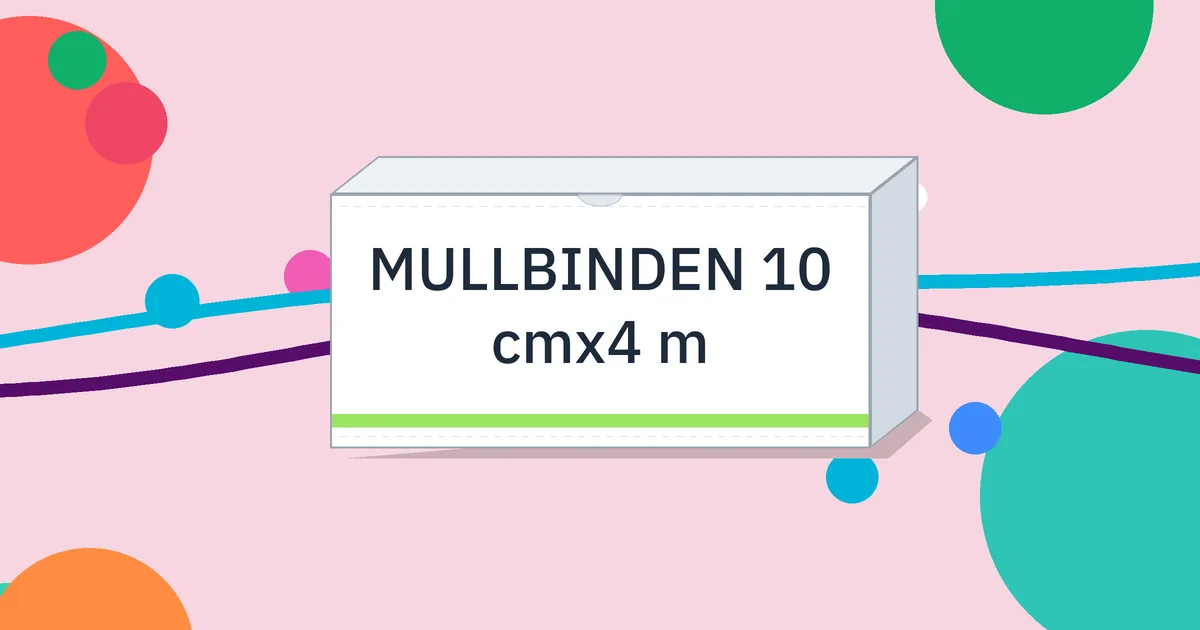 Symbolbild: Packung mit der Aufschrift MULLBINDEN 10 cmx4 m (PZN 07622779) – Verfügbarkeit und Bezug in Apotheken in Frankfurt am Main