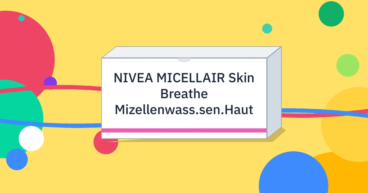 Symbolbild: Packung mit der Aufschrift NIVEA MICELLAIR Skin Breathe Mizellenwass.sen.Haut (PZN 14368666) – Verfügbarkeit und Bezug in Apotheken in Frankfurt am Main