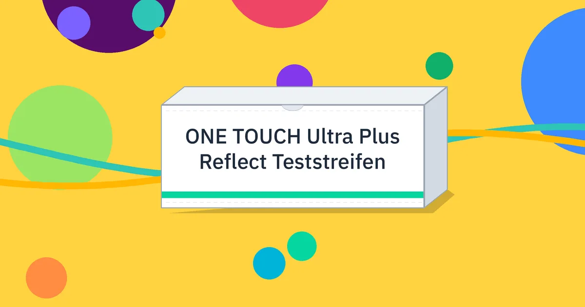Symbolbild: Packung mit der Aufschrift ONE TOUCH Ultra Plus Reflect Teststreifen (PZN 16915931) – Verfügbarkeit und Bezug in Apotheken in Frankfurt am Main
