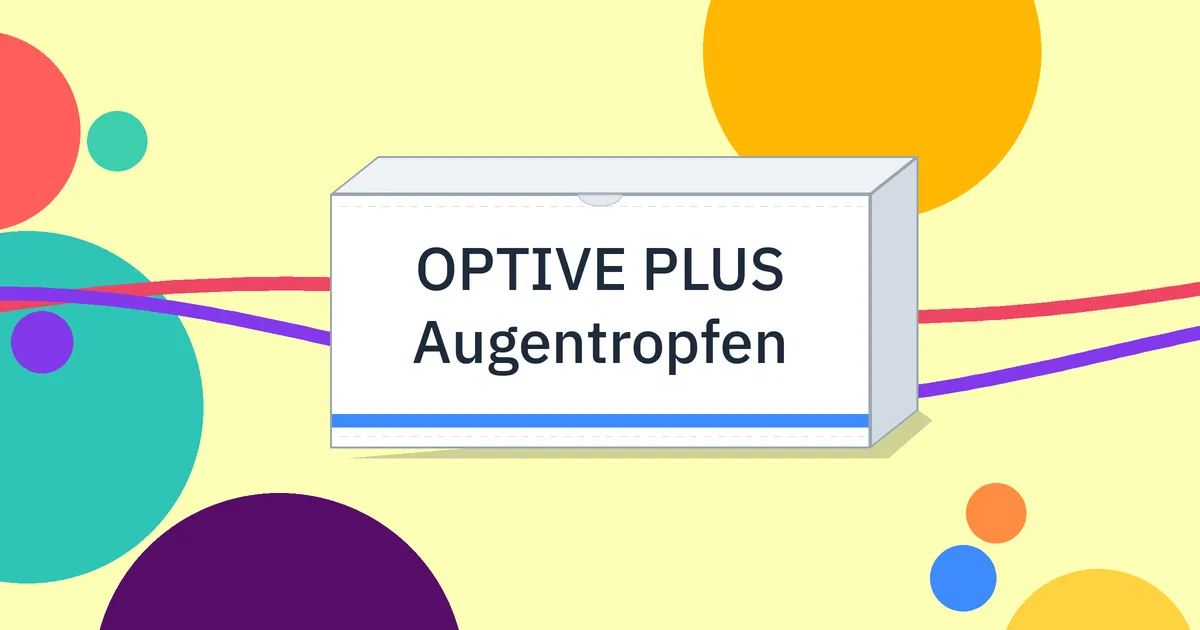Symbolbild: Packung mit der Aufschrift OPTIVE PLUS Augentropfen (PZN 09327317) – Verfügbarkeit und Bezug in Apotheken in Frankfurt am Main