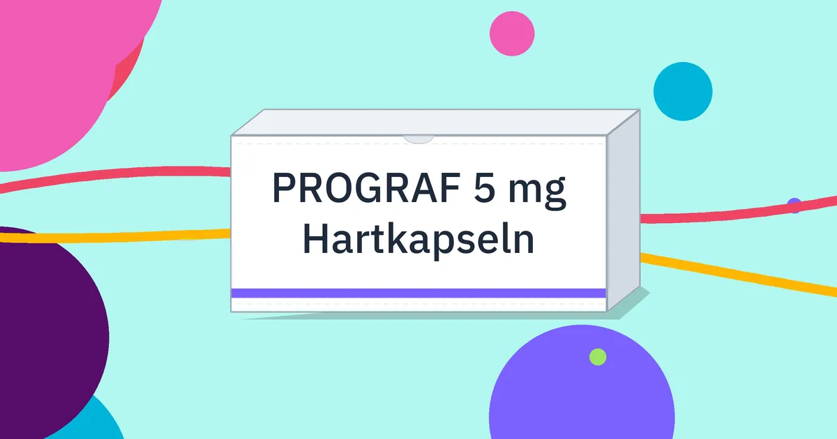 Symbolbild: Packung mit der Aufschrift PROGRAF 5 mg Hartkapseln (PZN 12392034) – Verfügbarkeit und Bezug in Apotheken in Frankfurt am Main
