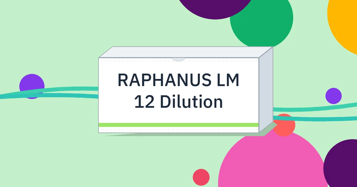 Symbolbild: Packung mit der Aufschrift RAPHANUS LM 12 Dilution (PZN 13676934) – Verfügbarkeit und Bezug in Apotheken in Frankfurt am Main