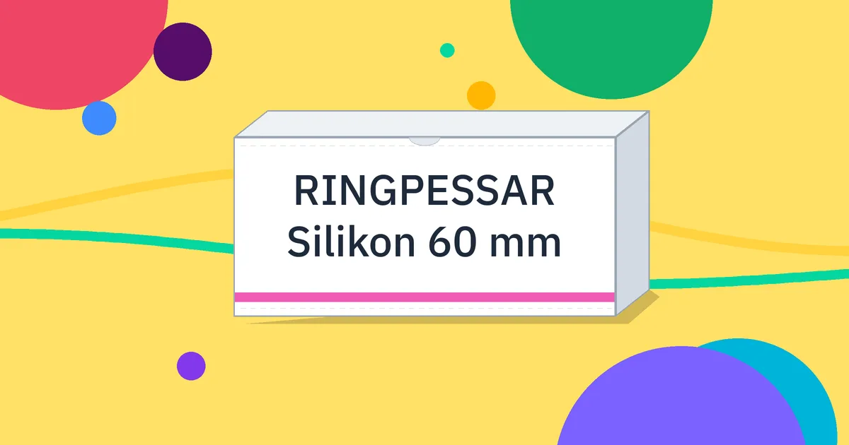 Symbolbild: Packung mit der Aufschrift RINGPESSAR Silikon 60 mm (PZN 04328482) – Verfügbarkeit und Bezug in Apotheken in Frankfurt am Main