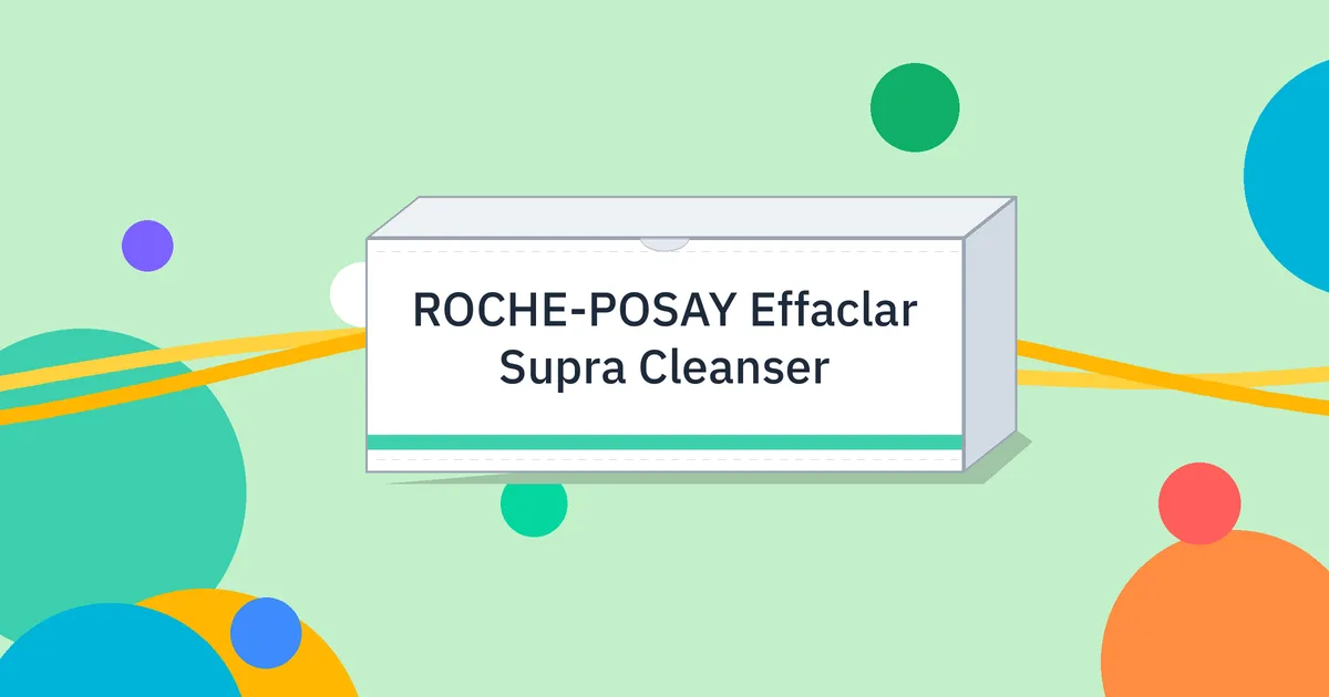 Symbolbild: Packung mit der Aufschrift ROCHE-POSAY Effaclar Supra Cleanser (PZN 20523875) – Verfügbarkeit und Bezug in Apotheken in Frankfurt am Main