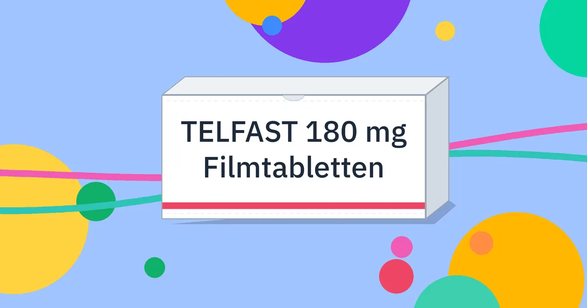 Symbolbild: Packung mit der Aufschrift TELFAST 180 mg Filmtabletten (PZN 00018520) – Verfügbarkeit und Bezug in Apotheken in Frankfurt am Main