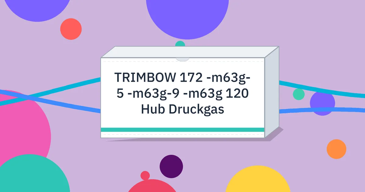 Symbolbild: Packung mit der Aufschrift TRIMBOW 172 -m63g-5 -m63g-9 -m63g 120 Hub Druckgas (PZN 18840338) – Verfügbarkeit und Bezug in Apotheken in Frankfurt am Main