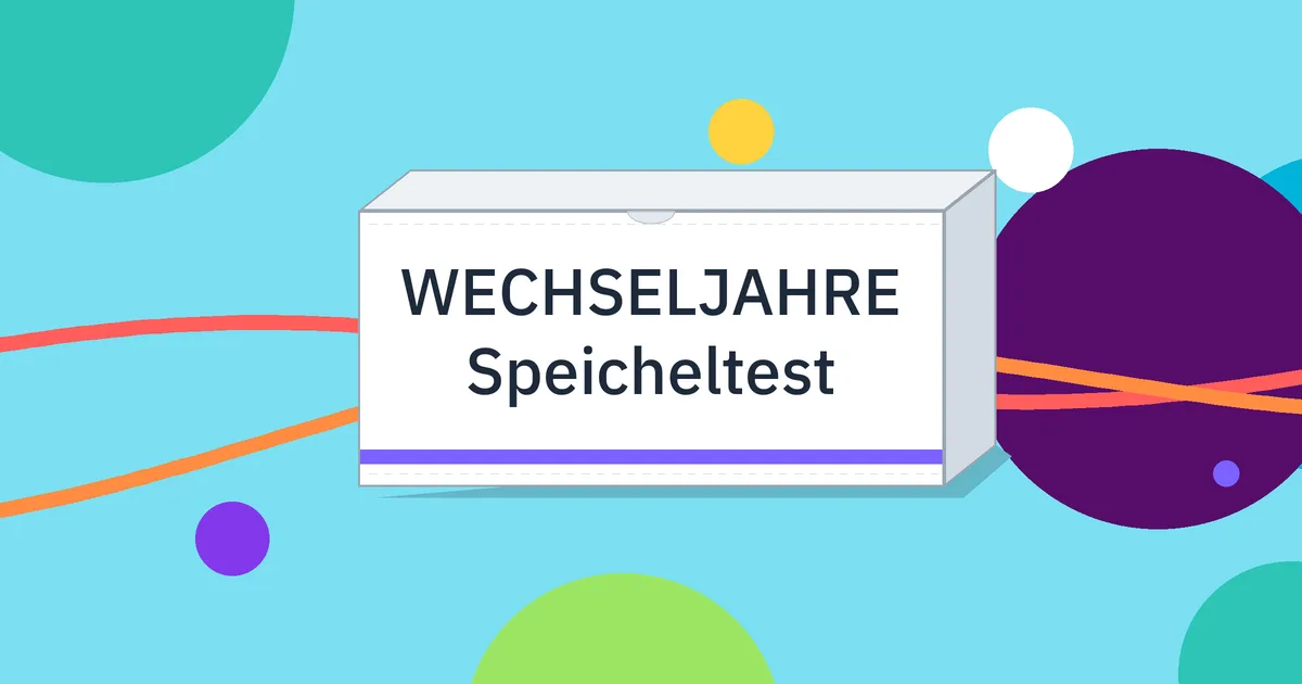 Symbolbild: Packung mit der Aufschrift WECHSELJAHRE Speicheltest (PZN 09541826) – Verfügbarkeit und Bezug in Apotheken in Frankfurt am Main