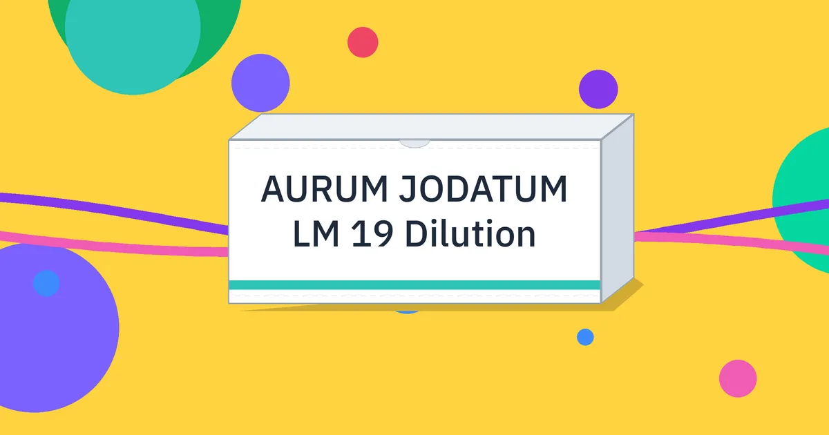 Symbolbild: Packung mit der Aufschrift AURUM JODATUM LM 19 Dilution (PZN 12784751) – Verfügbarkeit und Bezug in Apotheken in Frankfurt am Main