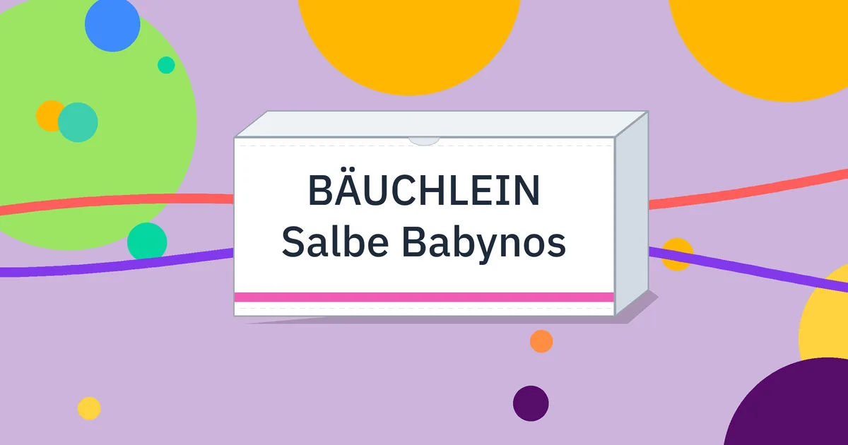 Symbolbild: Packung mit der Aufschrift BÄUCHLEIN Salbe Babynos (PZN 01481639) – Verfügbarkeit und Bezug in Apotheken in Frankfurt am Main