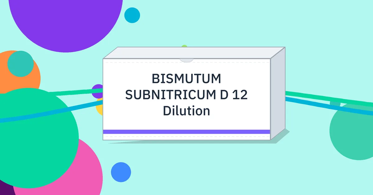 Symbolbild: Packung mit der Aufschrift BISMUTUM SUBNITRICUM D 12 Dilution (PZN 07161628) – Verfügbarkeit und Bezug in Apotheken in Frankfurt am Main