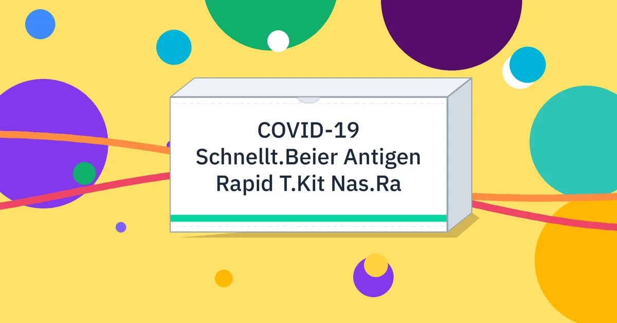 Symbolbild: Packung mit der Aufschrift COVID-19 Schnellt.Beier Antigen Rapid T.Kit Nas.Ra (PZN 17162244) – Verfügbarkeit und Bezug in Apotheken in Frankfurt am Main