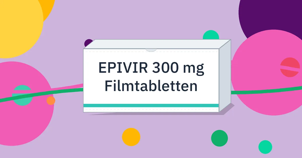 Symbolbild: Packung mit der Aufschrift EPIVIR 300 mg Filmtabletten (PZN 03864149) – Verfügbarkeit und Bezug in Apotheken in Frankfurt am Main