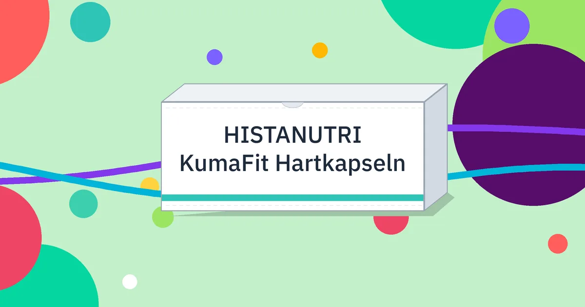 Symbolbild: Packung mit der Aufschrift HISTANUTRI KumaFit Hartkapseln (PZN 18405648) – Verfügbarkeit und Bezug in Apotheken in Frankfurt am Main