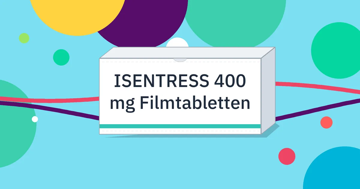 Symbolbild: Packung mit der Aufschrift ISENTRESS 400 mg Filmtabletten (PZN 14227109) – Verfügbarkeit und Bezug in Apotheken in Frankfurt am Main