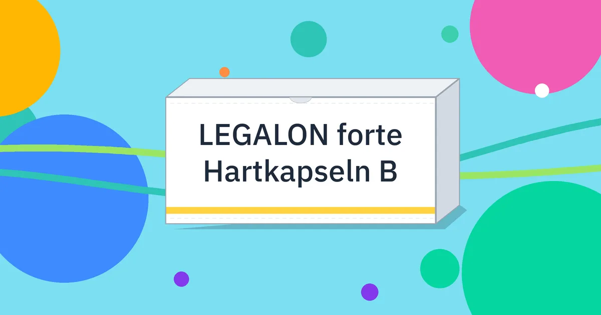 Symbolbild: Packung mit der Aufschrift LEGALON forte Hartkapseln B (PZN 09912412) – Verfügbarkeit und Bezug in Apotheken in Frankfurt am Main