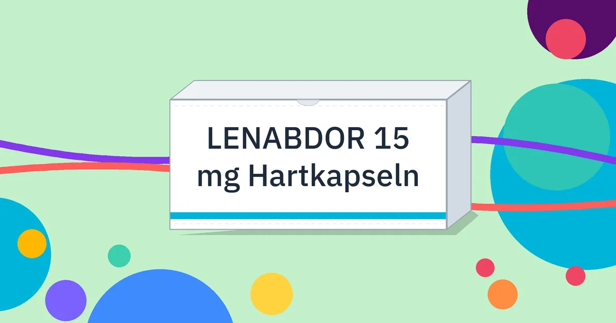 Symbolbild: Packung mit der Aufschrift LENABDOR 15 mg Hartkapseln (PZN 17934385) – Verfügbarkeit und Bezug in Apotheken in Frankfurt am Main