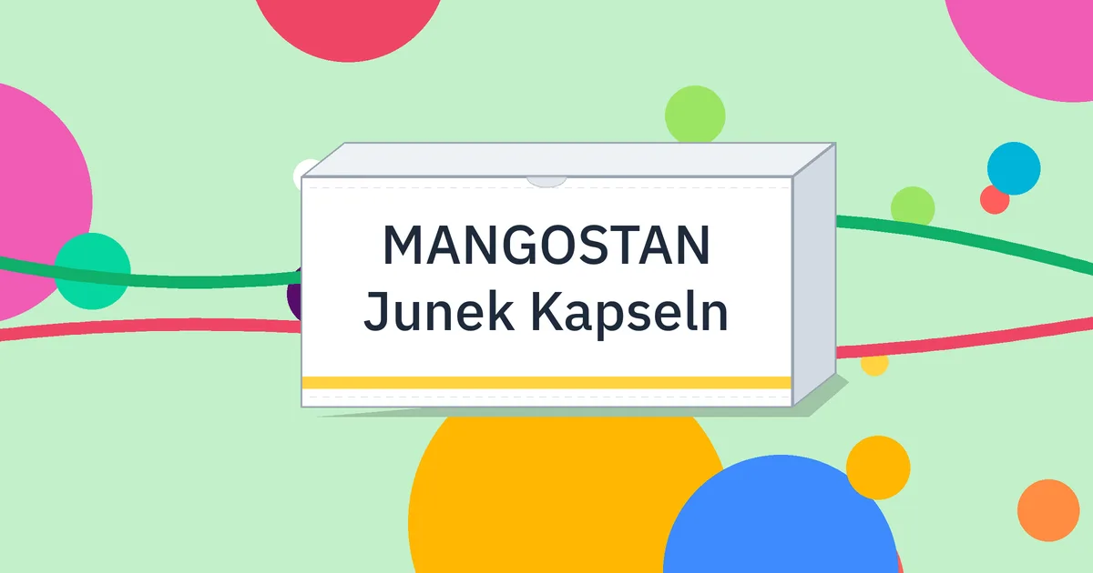 Symbolbild: Packung mit der Aufschrift MANGOSTAN Junek Kapseln (PZN 10230563) – Verfügbarkeit und Bezug in Apotheken in Frankfurt am Main