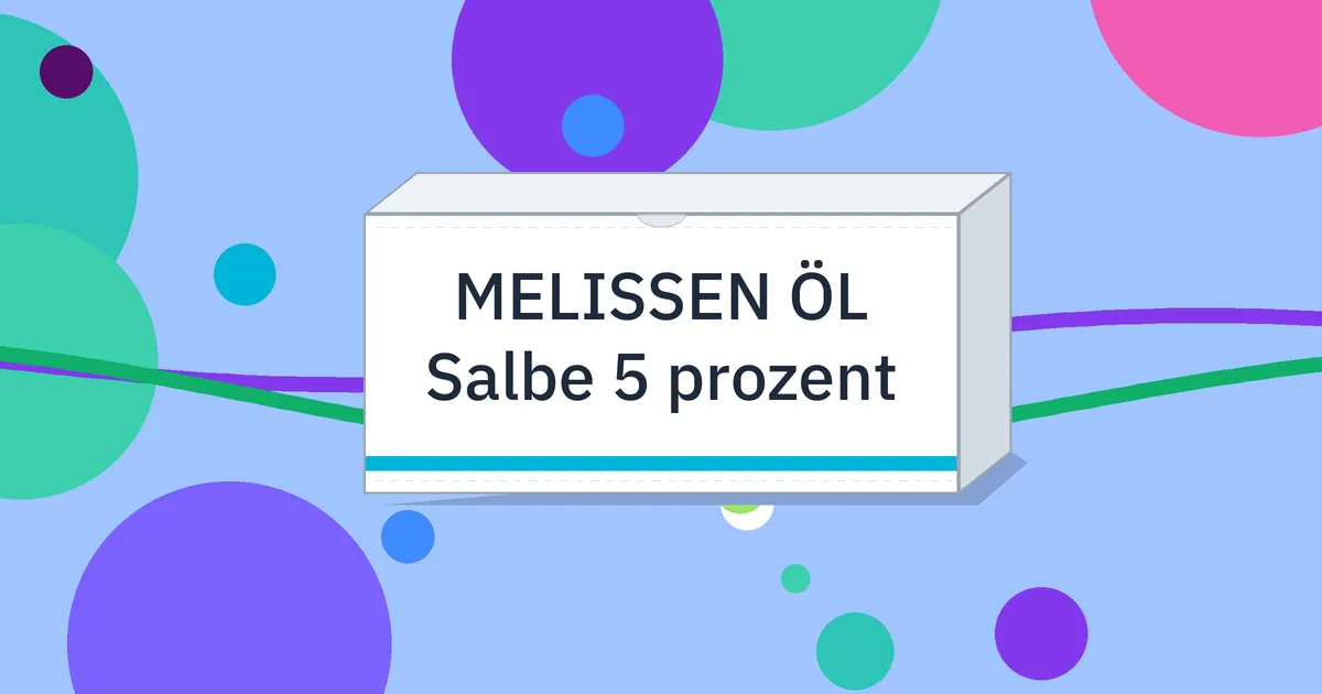 Symbolbild: Packung mit der Aufschrift MELISSEN ÖL Salbe 5 prozent (PZN 18901005) – Verfügbarkeit und Bezug in Apotheken in Frankfurt am Main