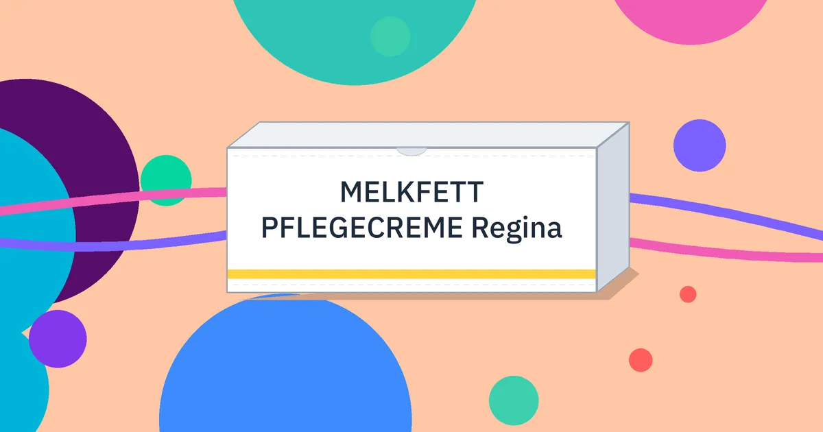 Symbolbild: Packung mit der Aufschrift MELKFETT PFLEGECREME Regina (PZN 15422617) – Verfügbarkeit und Bezug in Apotheken in Frankfurt am Main