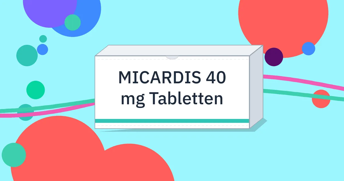 Symbolbild: Packung mit der Aufschrift MICARDIS 40 mg Tabletten (PZN 01883651) – Verfügbarkeit und Bezug in Apotheken in Frankfurt am Main