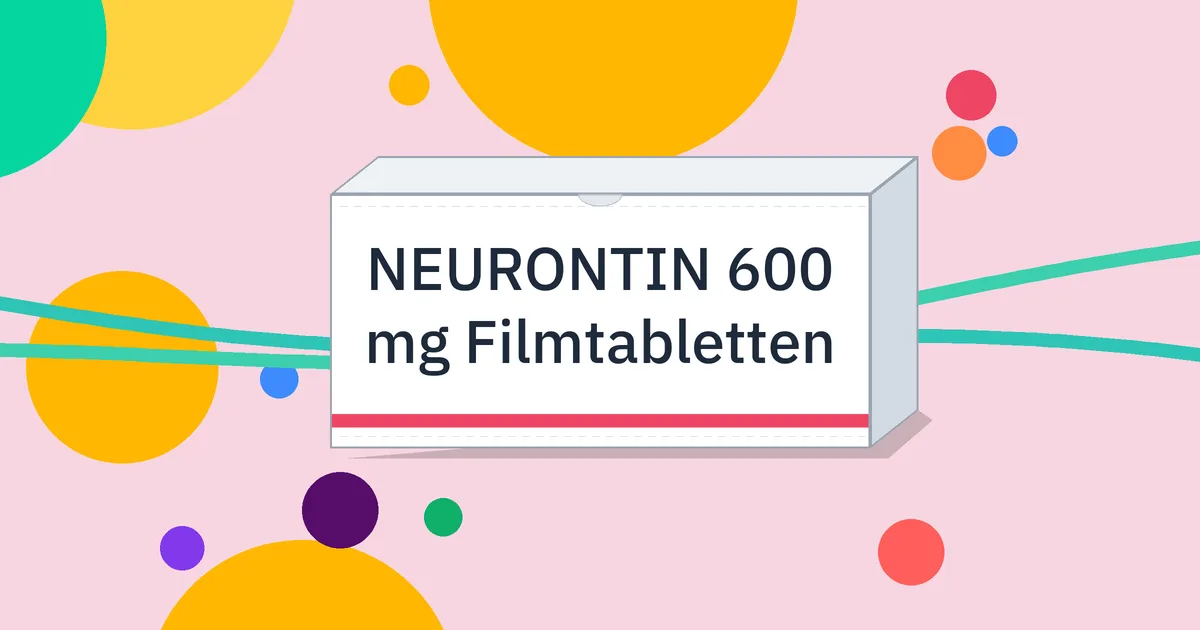 Symbolbild: Packung mit der Aufschrift NEURONTIN 600 mg Filmtabletten (PZN 00257176) – Verfügbarkeit und Bezug in Apotheken in Frankfurt am Main