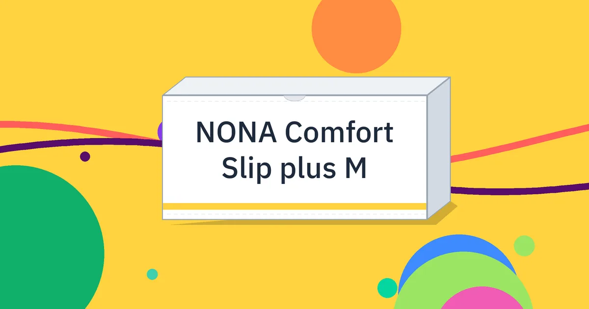 Symbolbild: Packung mit der Aufschrift NONA Comfort Slip plus M (PZN 12538408) – Verfügbarkeit und Bezug in Apotheken in Frankfurt am Main