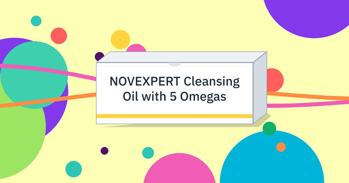 Symbolbild: Packung mit der Aufschrift NOVEXPERT Cleansing Oil with 5 Omegas (PZN 19147728) – Verfügbarkeit und Bezug in Apotheken in Frankfurt am Main