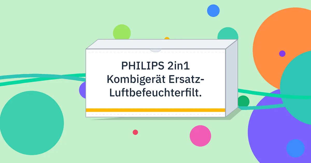 Symbolbild: Packung mit der Aufschrift PHILIPS 2in1 Kombigerät Ersatz-Luftbefeuchterfilt. (PZN 10201461) – Verfügbarkeit und Bezug in Apotheken in Frankfurt am Main
