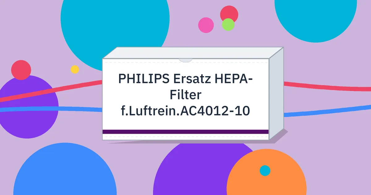 Symbolbild: Packung mit der Aufschrift PHILIPS Ersatz HEPA-Filter f.Luftrein.AC4012-10 (PZN 11380715) – Verfügbarkeit und Bezug in Apotheken in Frankfurt am Main