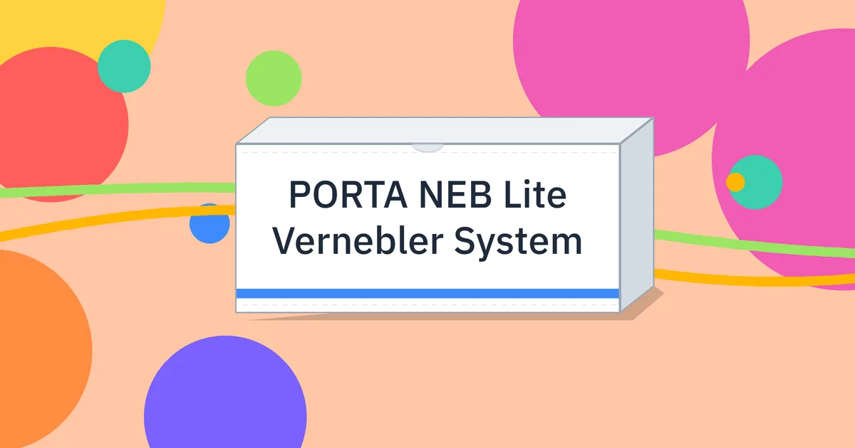 Symbolbild: Packung mit der Aufschrift PORTA NEB Lite Vernebler System (PZN 04604605) – Verfügbarkeit und Bezug in Apotheken in Frankfurt am Main