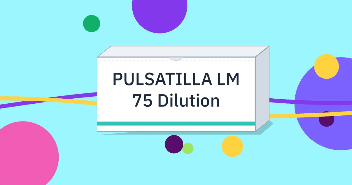 Symbolbild: Packung mit der Aufschrift PULSATILLA LM 75 Dilution (PZN 13044430) – Verfügbarkeit und Bezug in Apotheken in Frankfurt am Main